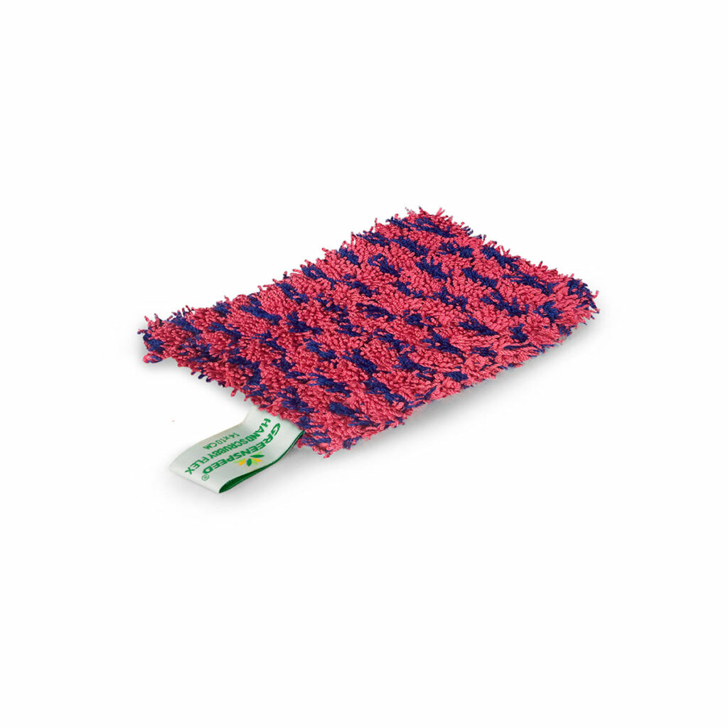 Greenspeed Handscrubby Flex Red 10Cm X 14Cm - Innoway