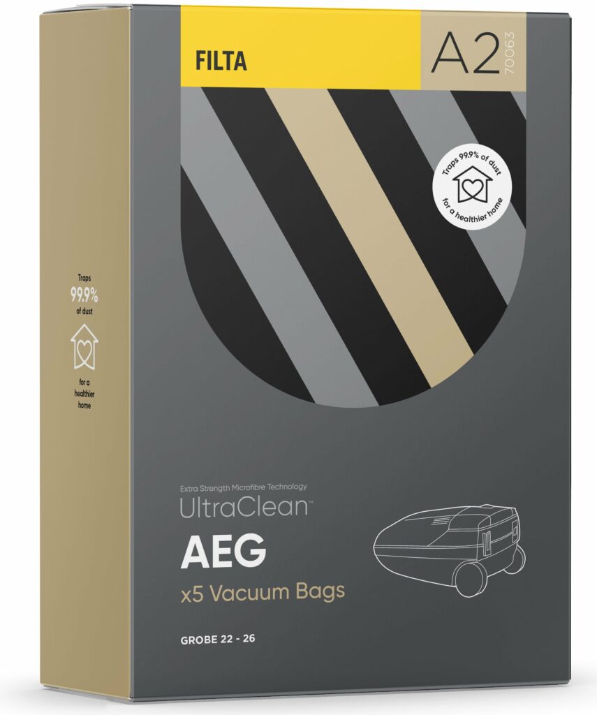 A2 - Ultraclean Aeg Grobe 22-26 Sms Multi Layered Vacuum Bags 5 Pack ...