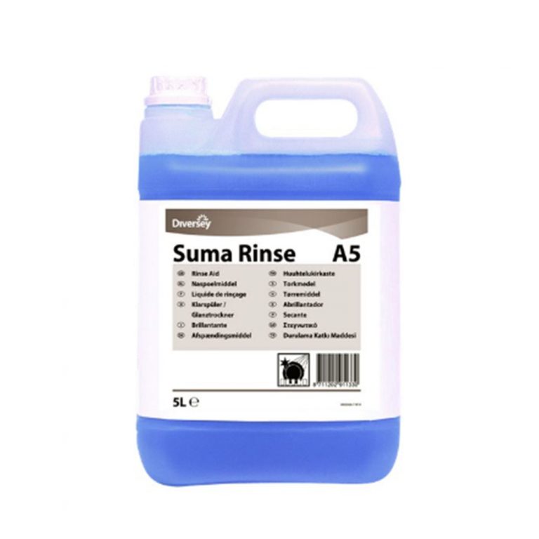 Diversey Suma® Rinse A5 - Rinse Aid 5L (Carton of 2) - Innoway