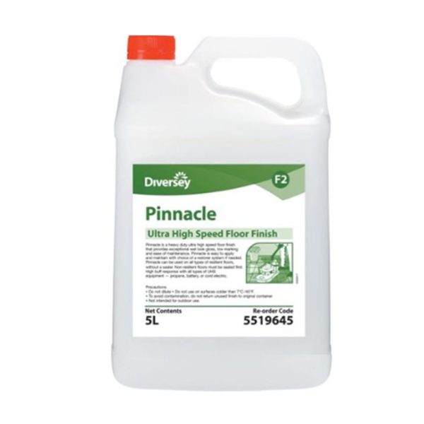 Diversey Pinnacle™ F2 - Ultra High Speed Floor Finish 5L (Carton of 2 ...