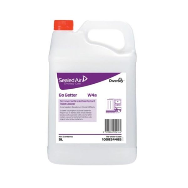 Diversey Go Getter™ W4a - Toilet Cleaner Commercial Grade Disinfectant ...