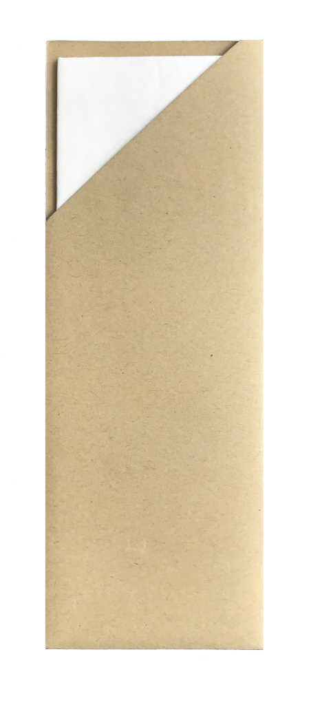 Kraft Cutlery Pouch (Carton of 500) - Innoway